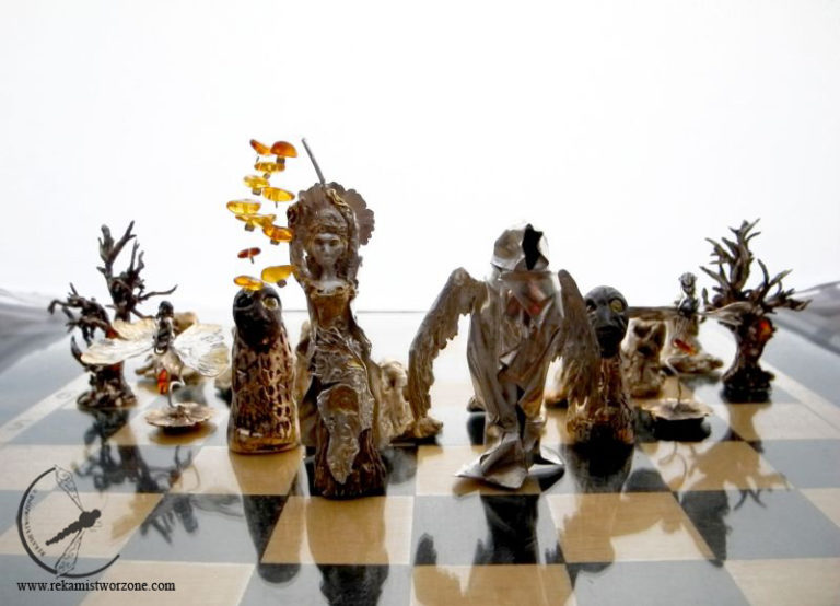 Fairy chess | Biżuteria autorska